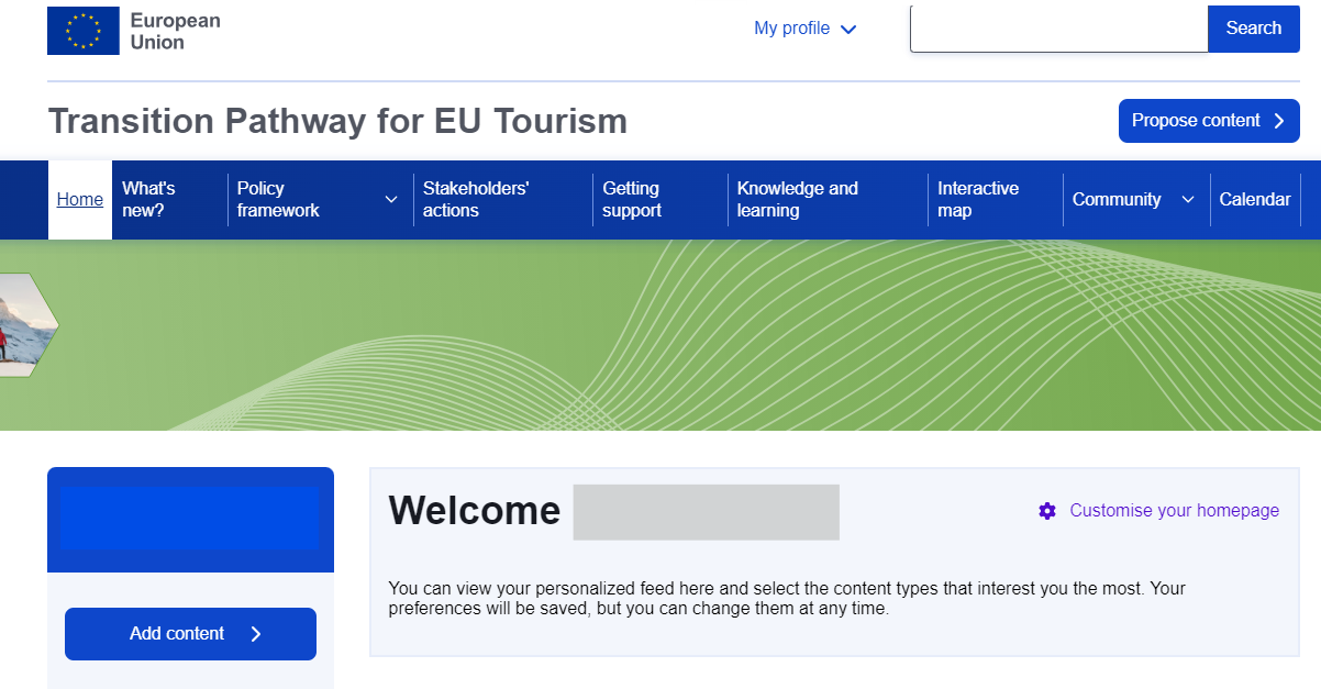 User Guidance of the Transition Pathway Stakeholder Support Platform | EU Transition Pathways ...